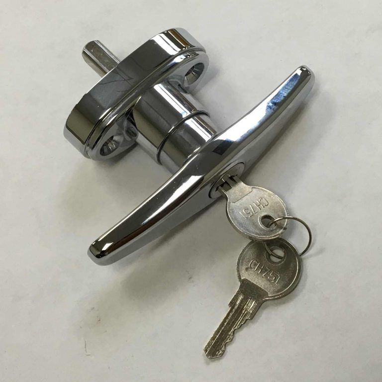 Square Spindle T-Handle for Laundry & Trash chute doors - Action Chutes